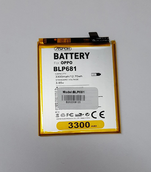 Aspor BLP-681 3300 mAh Li-ion battery price in Bangladesh